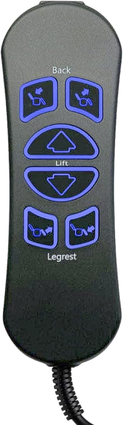 Amazon.com: IdeaEuropa 6 Button 5 Pin Prong Remote Handset Controller ...