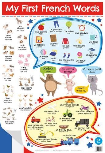 My First French Words (Wallcharts): Amazon.co.uk: 9781786707147: Books