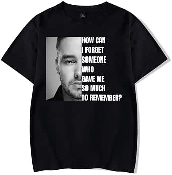 Liam Payne Merch 1993-2024 Memorial T-Shirt Short Sleeve Crewneck ...