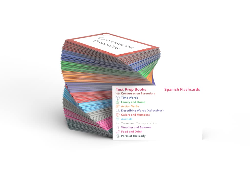 Snapklik.com : Spanish Flash Cards: Words And Phrases For Beginners