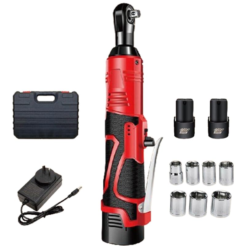 Leona Co Cordless Electric Ratchet Wrench Set, 3/8" 18V Power Ratchet ...