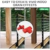 Amazon.com: 4 Pieces Wood Graining Tool Wood Grain Paint Tool Wood ...