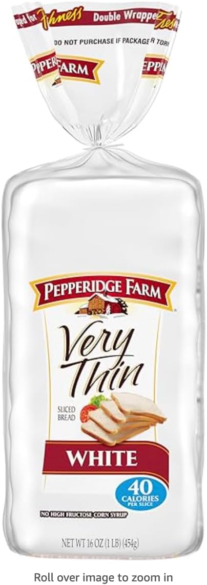 Amazon.com : HEB Bare Bread Crustless White Bread 12.5 Oz (Pack of 2 ...