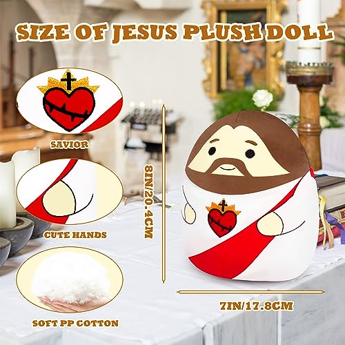 Yamepuia Jesus Plush Toy – Jesus Stuffed Animal Doll,My Friend Jesus ...