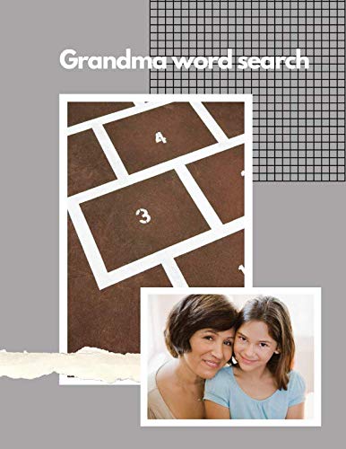 grandma word search: This book is puzzles adults books for adult games ...