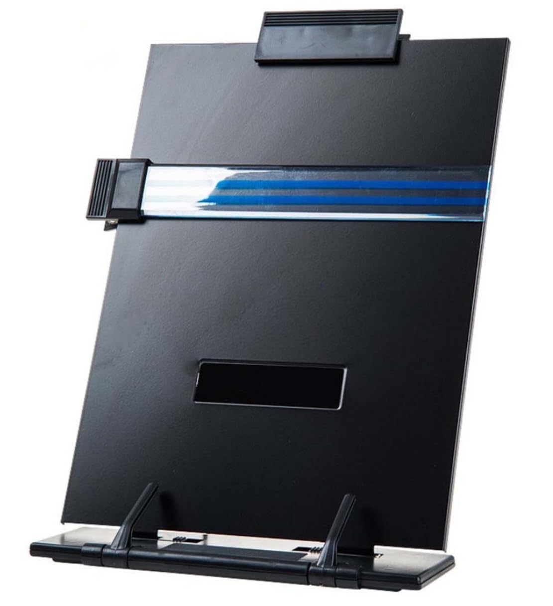 Amazon.com : Black Desktop Copyholder Stand with Line Guide and ...