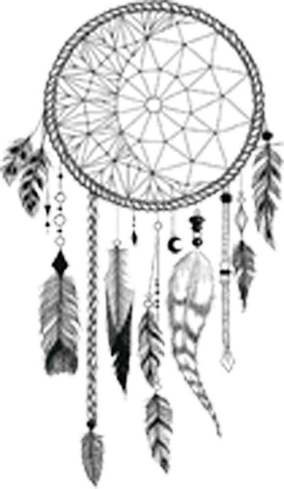 Simple Dreamcatcher Sketches