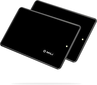 Amazon.com: MiLi MiCard • Wireless Rechargeable Wallet Tracker Card ...