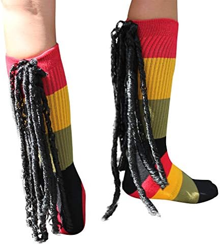 Amazon.com: Lock Socks - Dreads for Your Feet - Celebrate Peace - Turn ...