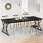 Amazon.com - Tribesigns Farmhouse Dining Table for 6 People, 70.8-Inch ...