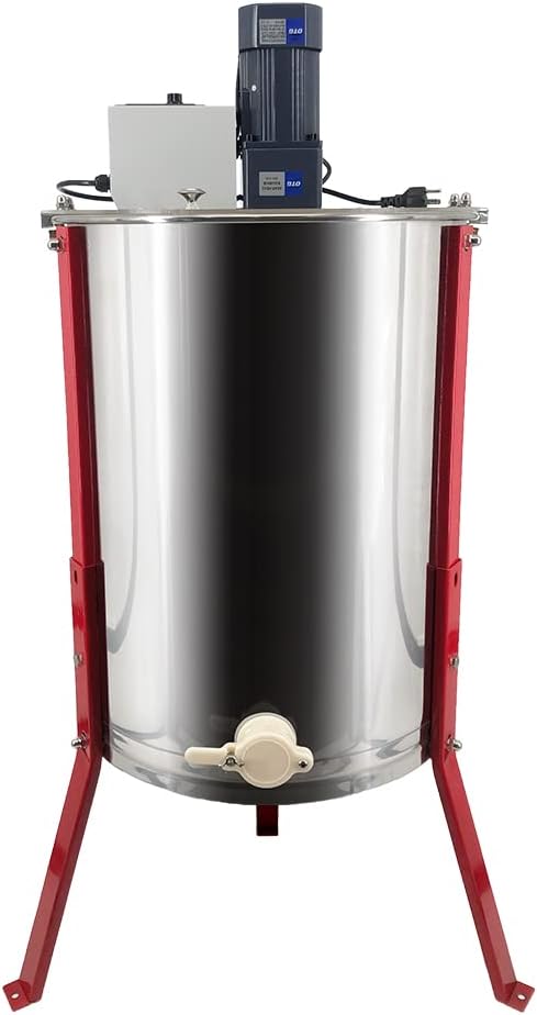 Amazon.com : BeeCastle Honey Extractor Separator Electric Kit 4 Frame ...