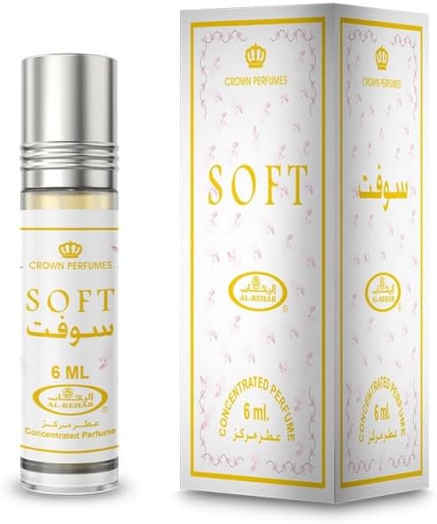 Amazon.com : Al Rehab Soft Arabian Perfumes for Women - Eau de Parfum ...
