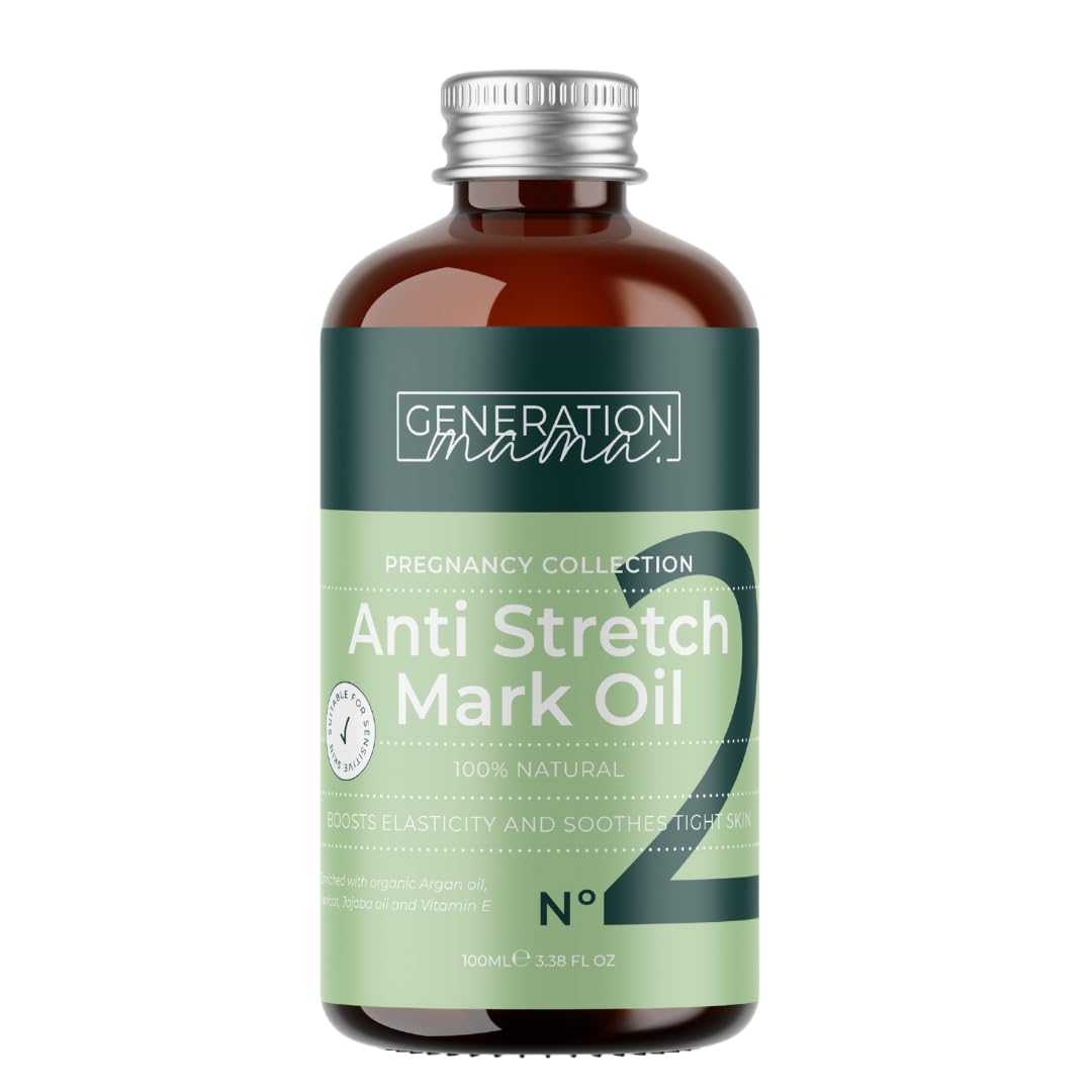Generation Mama Stretch Mark Oil - 100% Natural - Organic - Made in the ...