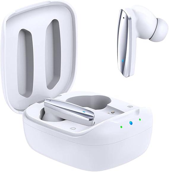 Amazon.com: True Wireless Stereo Bluetooth Earbuds with Charging Case ...