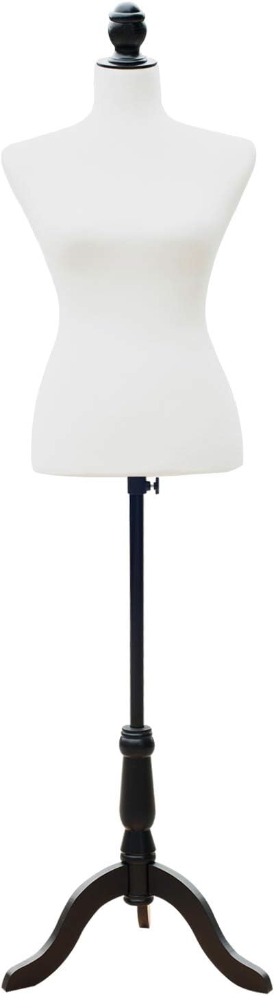 HOMCOM Female Dress Form Mannequin Stand Torso Dressmaker Display ...