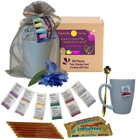 Amazon.com: Tea Lovers Gifts Basket - Gift Set Include Temperature ...