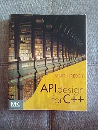 API Design for C++: Reddy, Martin: 9780123850034: Amazon.com: Books