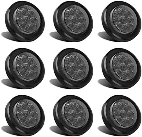 Amazon.com: Partsam 9Pcs 2" Inch Smoked Round Led Clearance and Side ...