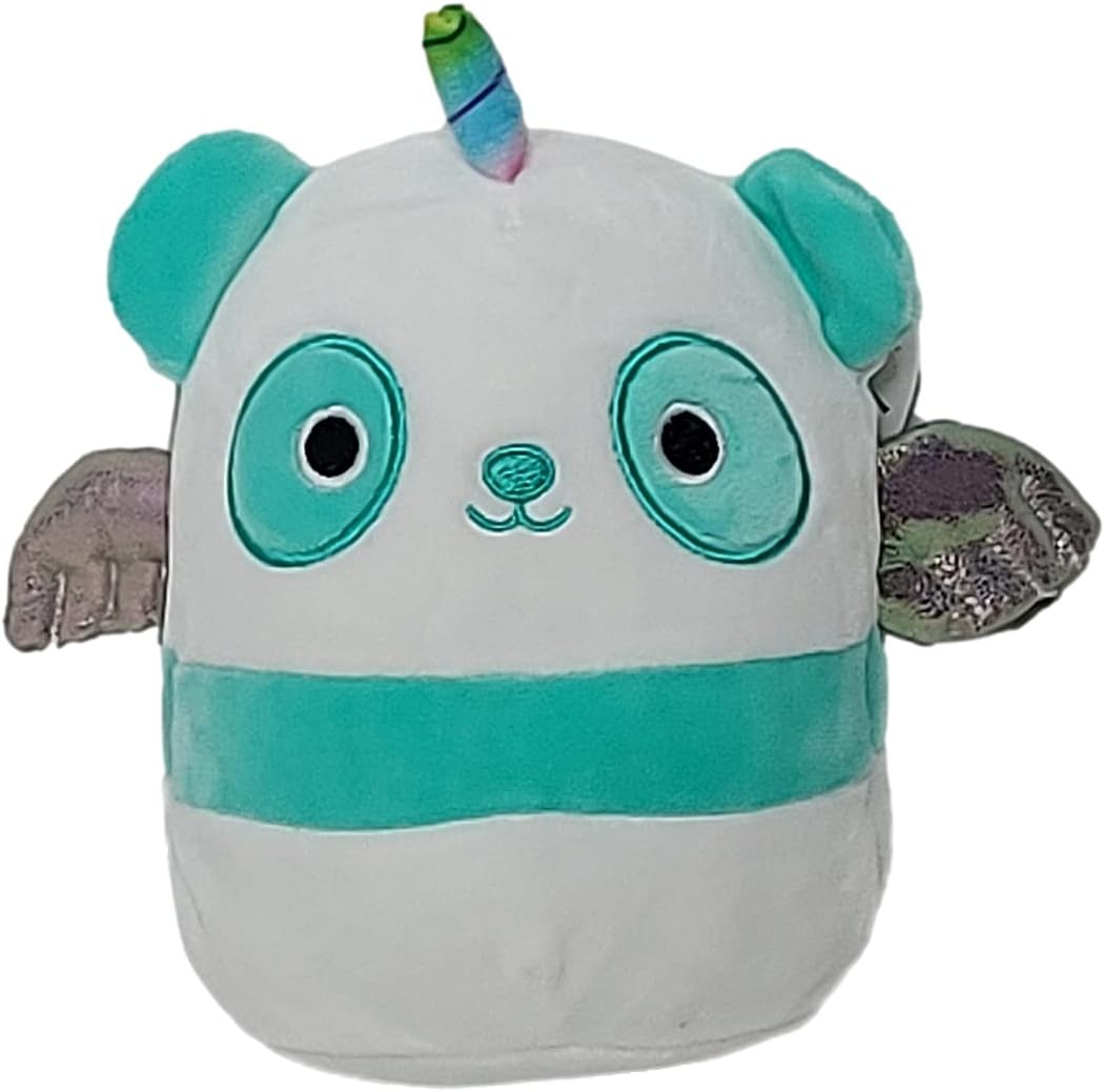 Squishmallow Pandacorn (Panda Unicorn) 5 Felicia Super Soft Teal White ...