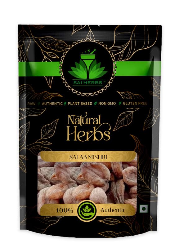 Buy SAI HERBS Salab Misri Ayurvedic Raw Herb - Salap Mishri Ayurvedic ...