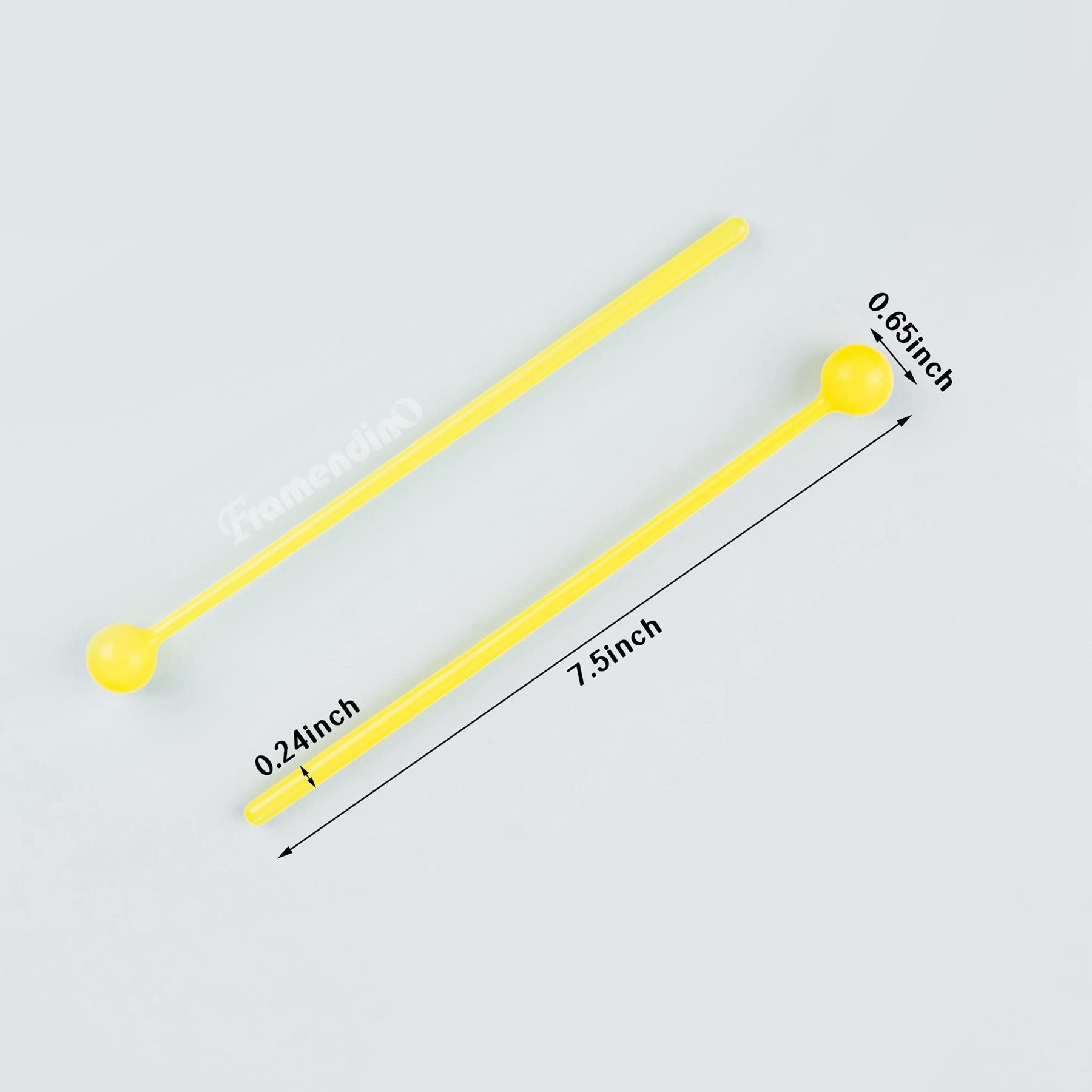 Snapklik.com : 10 Pack Plastic Bell Mallets Solid Drum Percussion ...