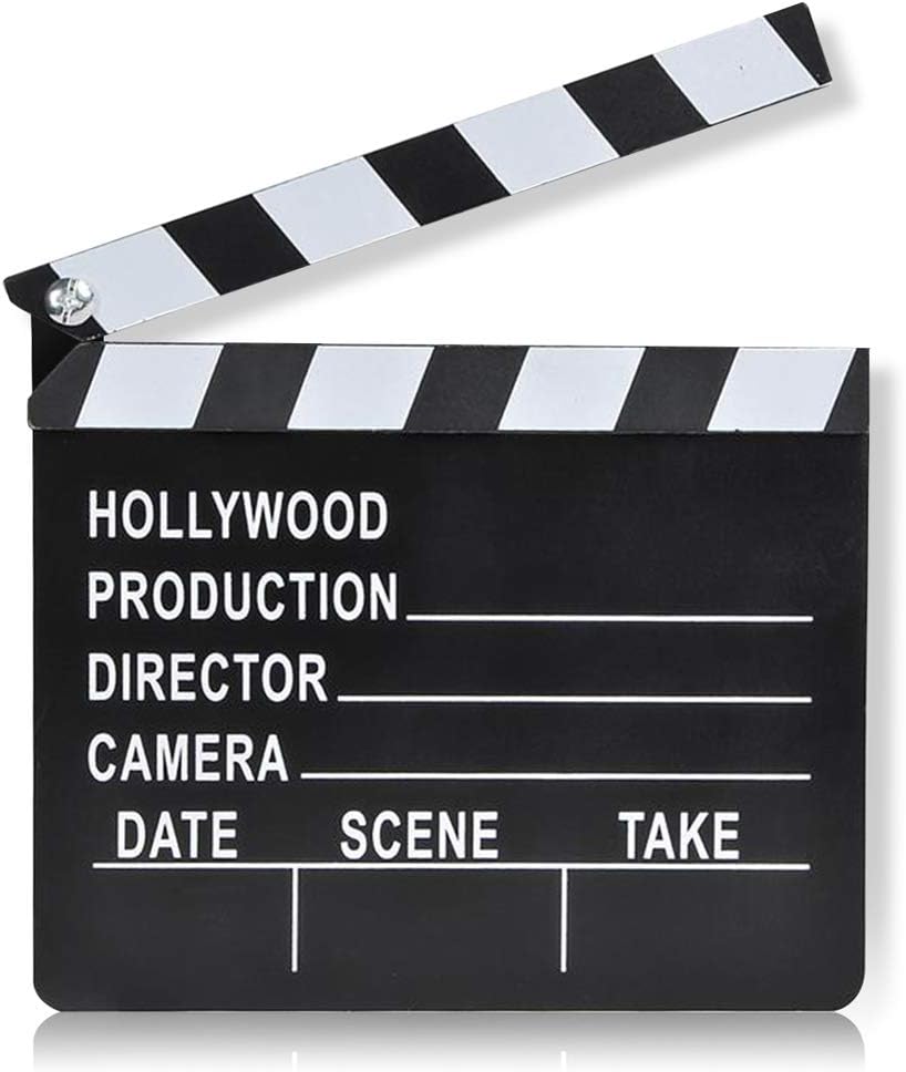 Amazon.com: ArtCreativity Movie Clapboard, Hollywood Movie Theme Party ...