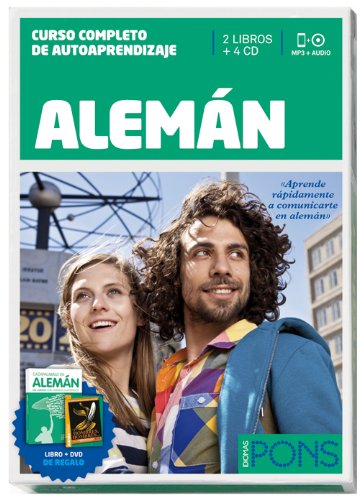 Curso PONS Alemán - 2 libros + 4 CD + DVD + Cazapalabras (Spanish ...