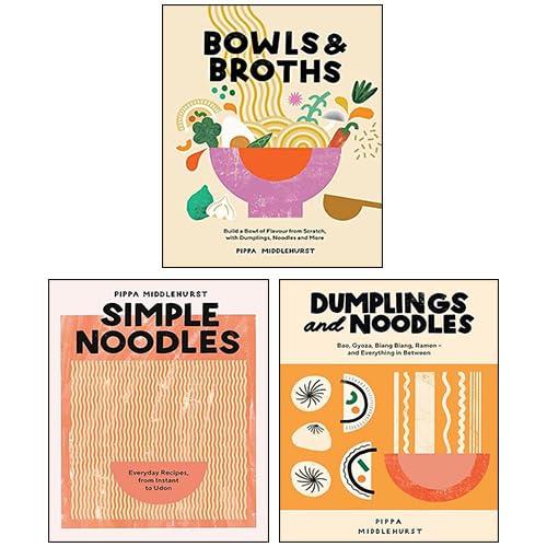 Pippa Middlehurst 3 Books Collection Set (Simple Noodles, Dumplings and ...