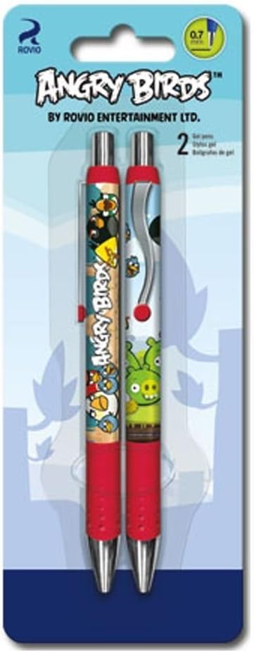 Amazon.com : 1 X Angry Birds Gel Pen Set : Ballpoint Pens : Office Products