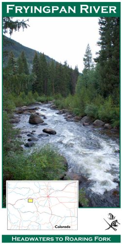 Amazon.com: Fryingpan River 11x17 Fly Fishing Map: 0809206160156 ...