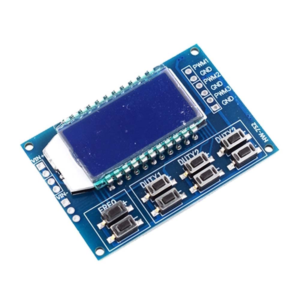 XY-LPWM3 3 channel PWM pulse frequency duty cycle adjustable module ...