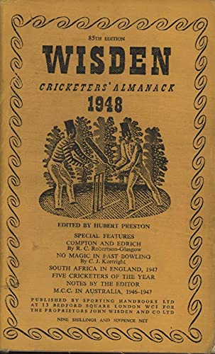 Wisden cricketers' almanack 1948: PRESTON, Norman (ed): Amazon.com: Books