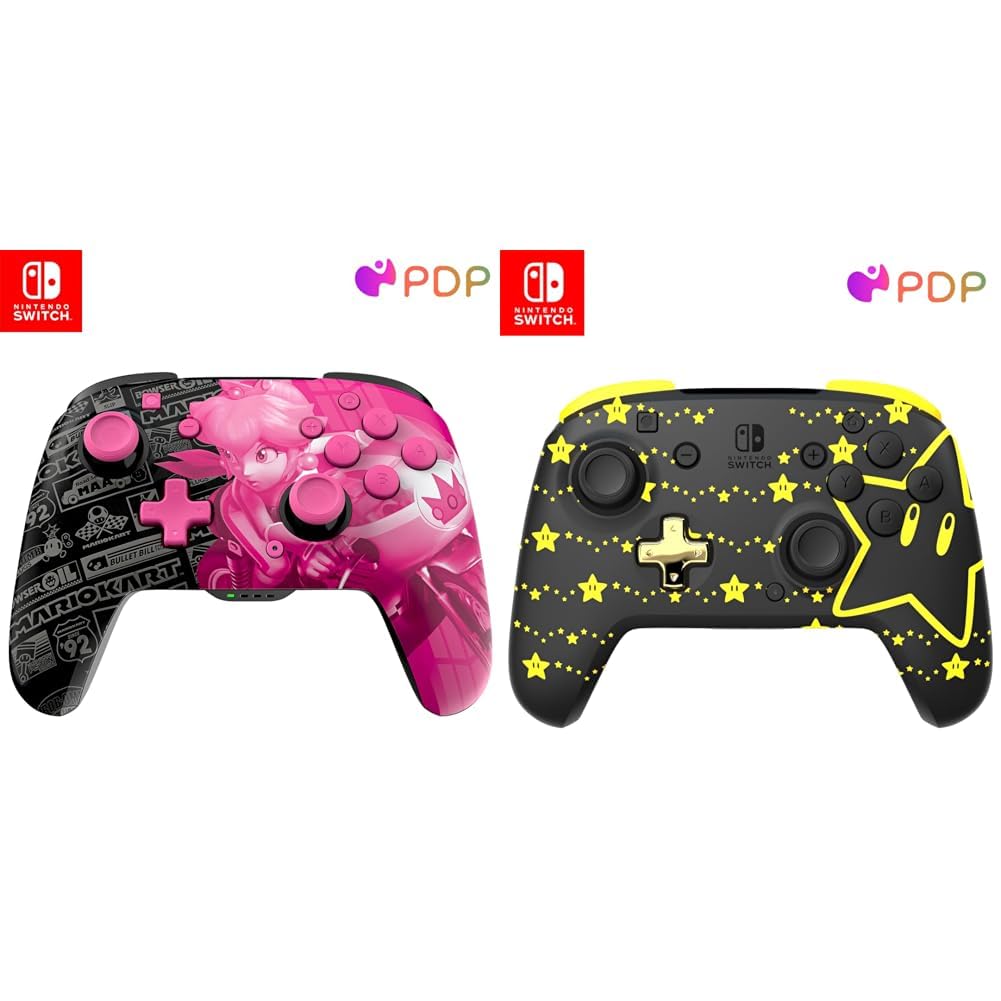 Amazon.com: PDP REMATCH GLOW Enhanced Wireless Nintendo Switch Pro ...