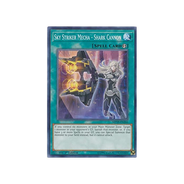 Buy Yu-Gi-Oh! - Sky Striker Mecha - Shark Cannon - MP19-EN266 - Common ...