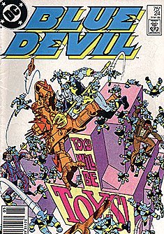Amazon.com: Blue Devil (1984 series) #24: DC Comics: Books