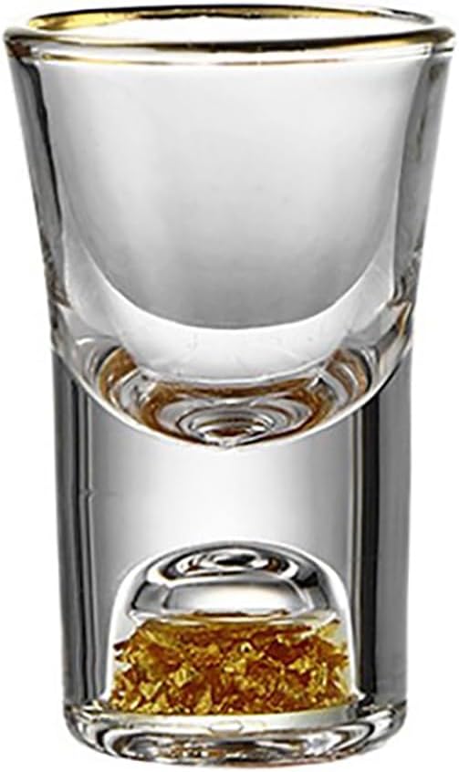 Amazon.com | kekafu 1Pc Crystal Glass Vodka Glass Sake Shochu Glass Bar ...