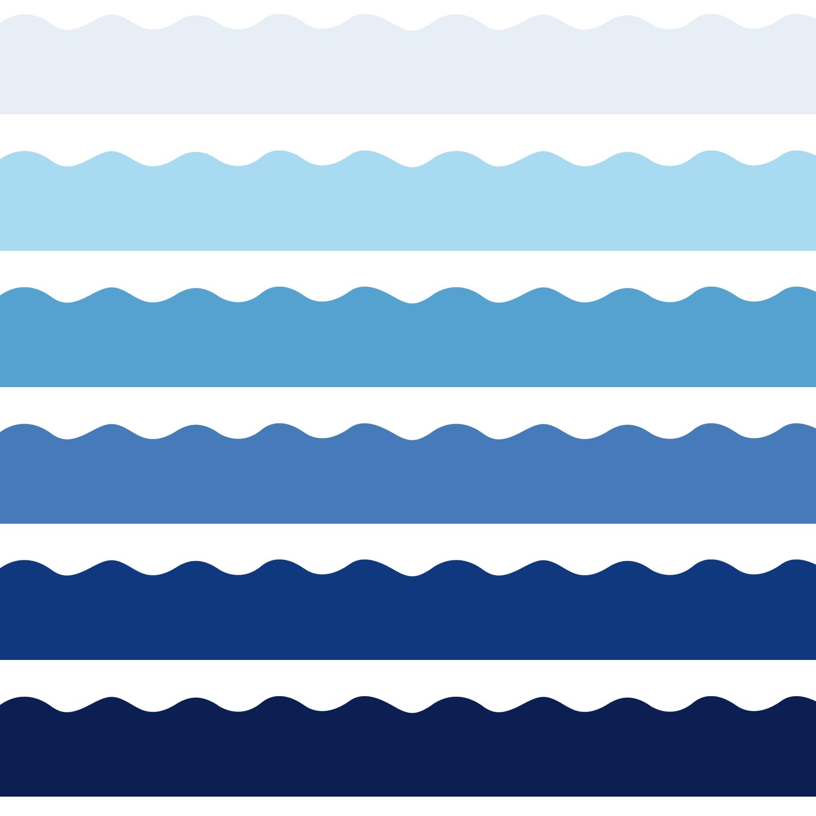 Amazon.com: Containlol 118 Feet Bulletin Board Borders, Scalloped ...