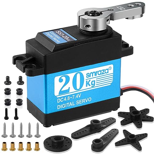 Snapklik.com : Smraza 20KG Digital Servo Motor Full Metal Gear Steering ...