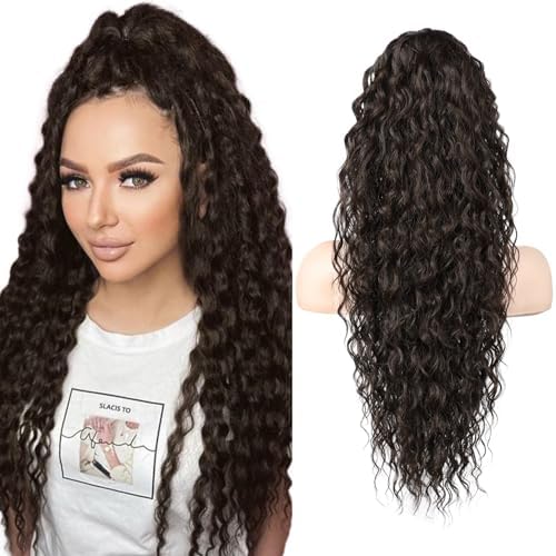 Amazon.com : SEIKEA Ponytail Extension, 26" Lightweight Curly ...