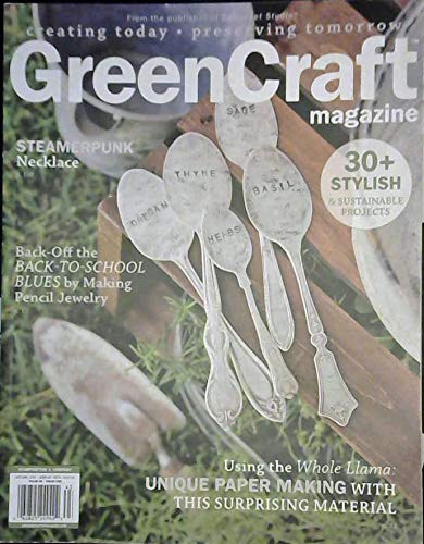 Green Craft Magazine Autumn 2016: various: Amazon.com: Books