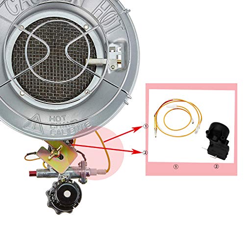 Snapklik.com : 20 Portable Propane Radiant Tank Top Heaters Universal ...