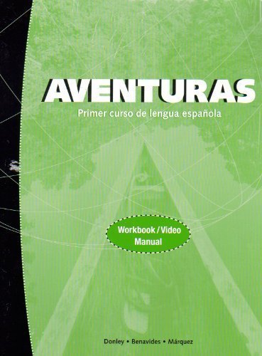 Amazon.com: Aventuras: Primer curso de lenguna espanol- Workbook ...