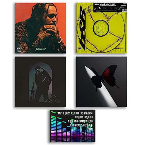 Post Malone 4 Studio Albums Complete Discography Stoney / Beerbongs and ...