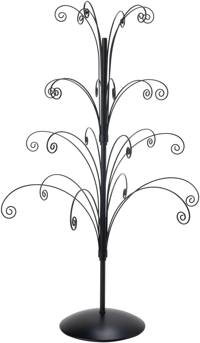 Amazon.com: Red Co. 26” Metal Wire 5-Tier Ornament Display Tree Stand ...