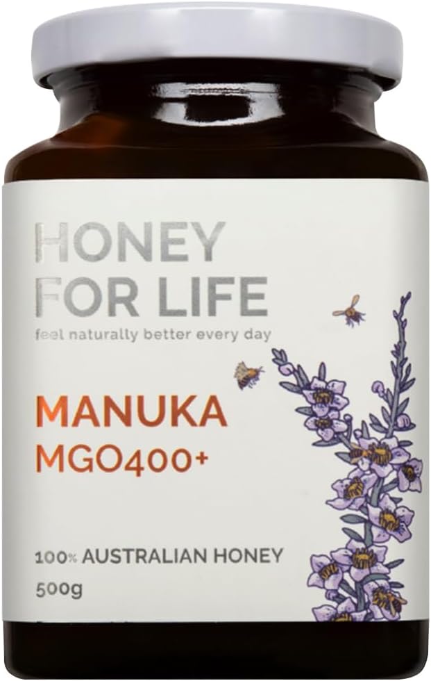 Australian Monofloral Manuka Honey Medical Grade - MGO 400+ | Raw Honey ...