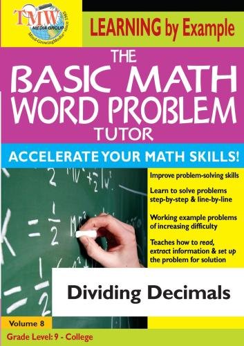 Amazon.com: Basic Math Word Problem Tutor: Dividing Decimals : Jason ...
