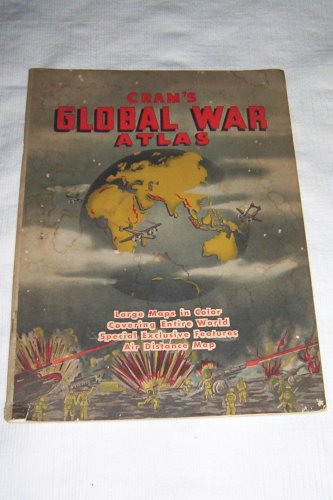 Cram's Global War Atlas - Large Maps in Color Covering Entire World ...