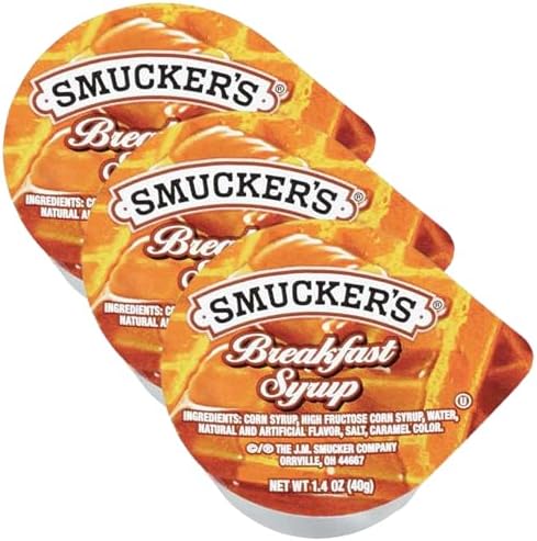Amazon.com: Smucker's Breakfast Syrup, 1.4 Ounce (Pack of 300 ...