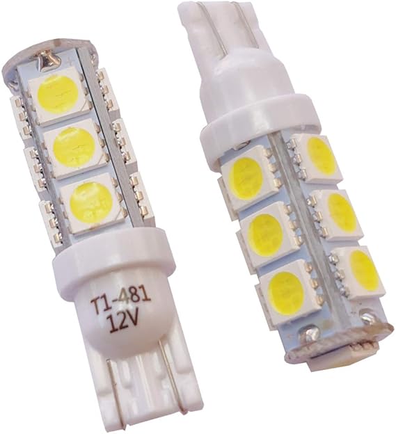 LAMPADA LED 12V PINGAO T10 W2.1X9.5D 1P 13 LEDS PAR : Amazon.com.br: Automotivo