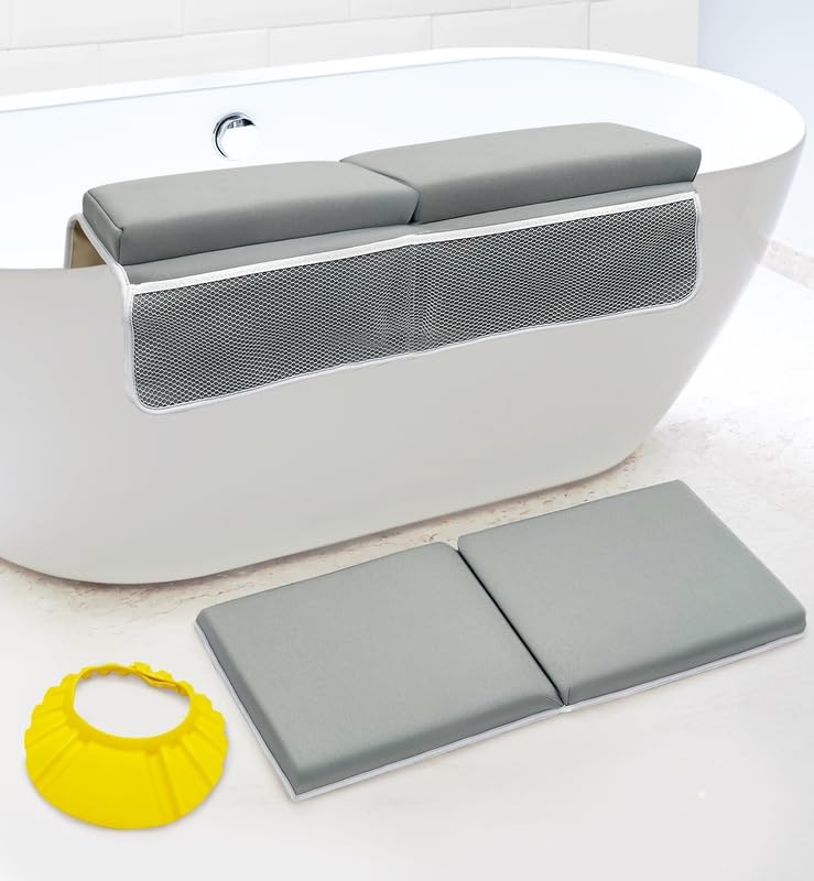 Amazon.com: Comfortable Baby Bath Kneeler and Elbow Rest Pad Set ...